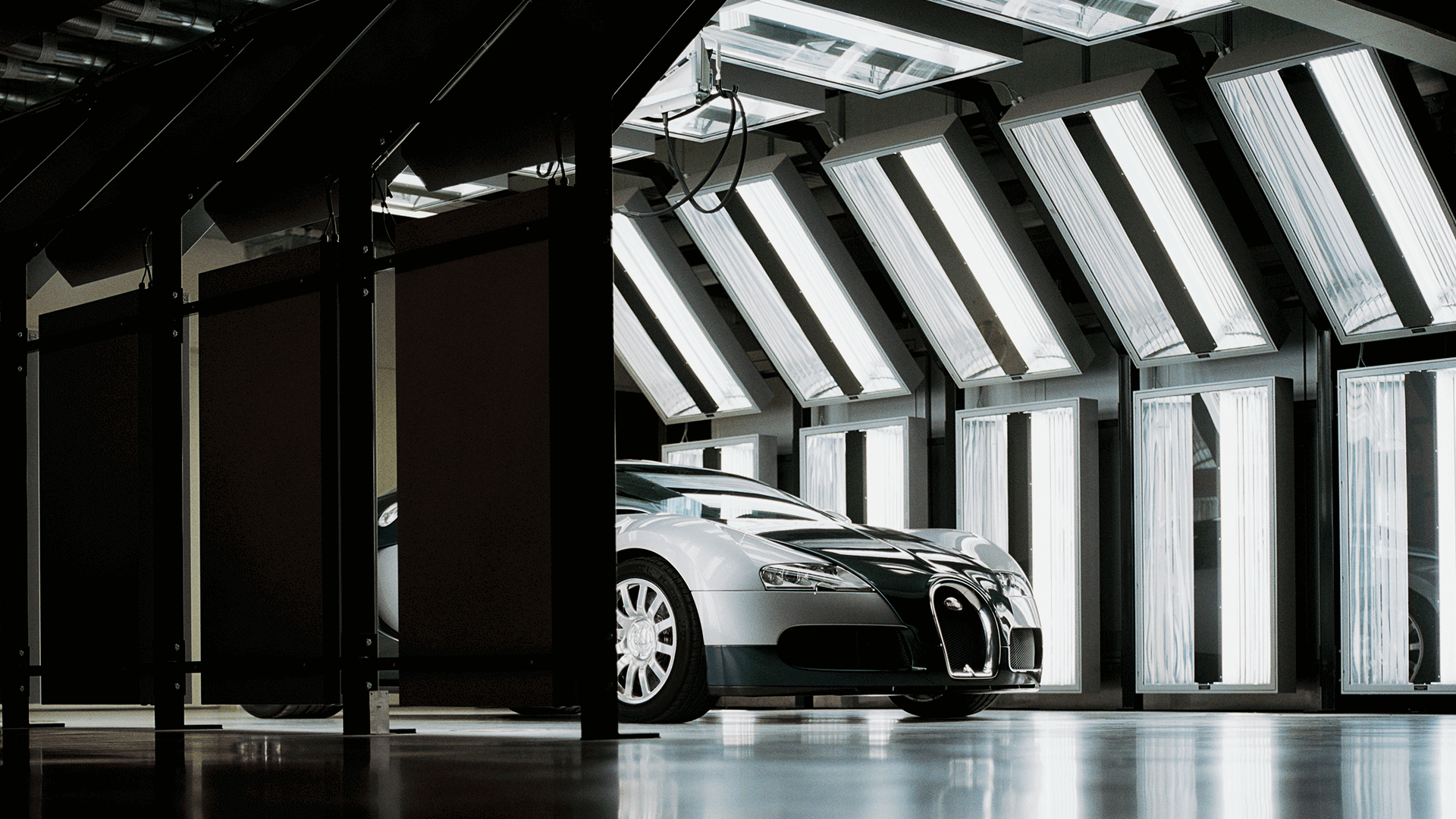 Vista Lateral Del Veyron Roadster